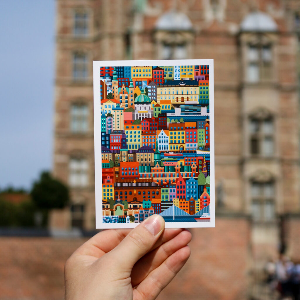 Copenhagen Postcard Set | The City Works
